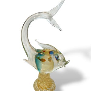 Murano Glass Fish Aquarium Sculpture. - Etsy