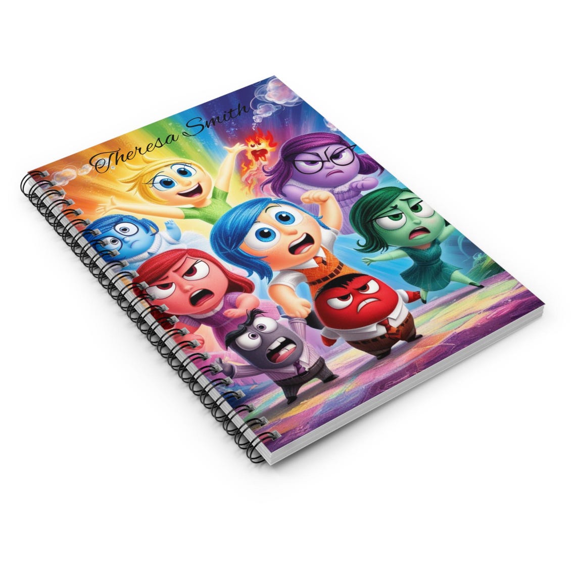 Inside Out Spiral Notebook Ruled Line - Etsy