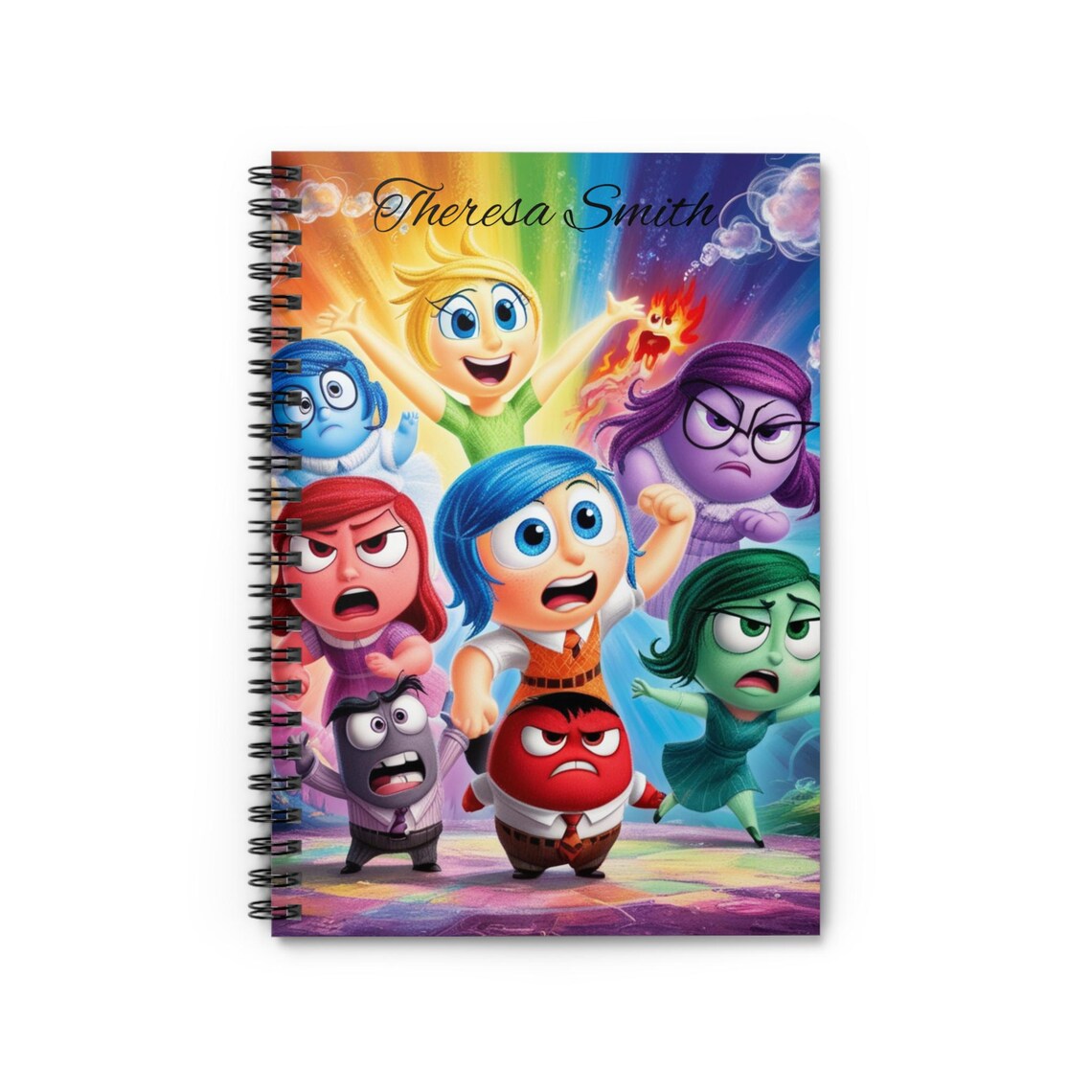 Inside Out Spiral Notebook Ruled Line - Etsy