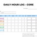 MO Homeschool Hour Log Sheet - Etsy