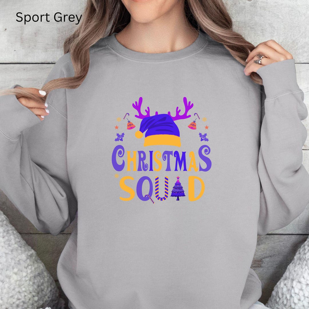 Christmas Squad Sweatshirt, Family Christmas 2025 Sweater, Christmas ...