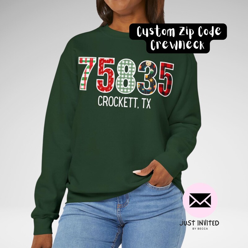 Shirts With Zip Code - Etsy