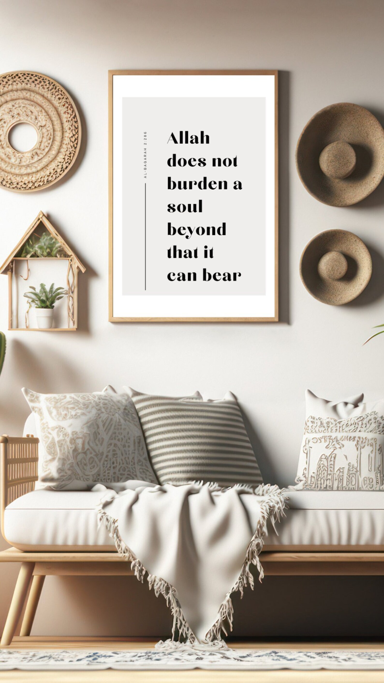 Islamic Wall Art Poster, Islamic Poster, Islamic Gifts, Muslim Quote ...