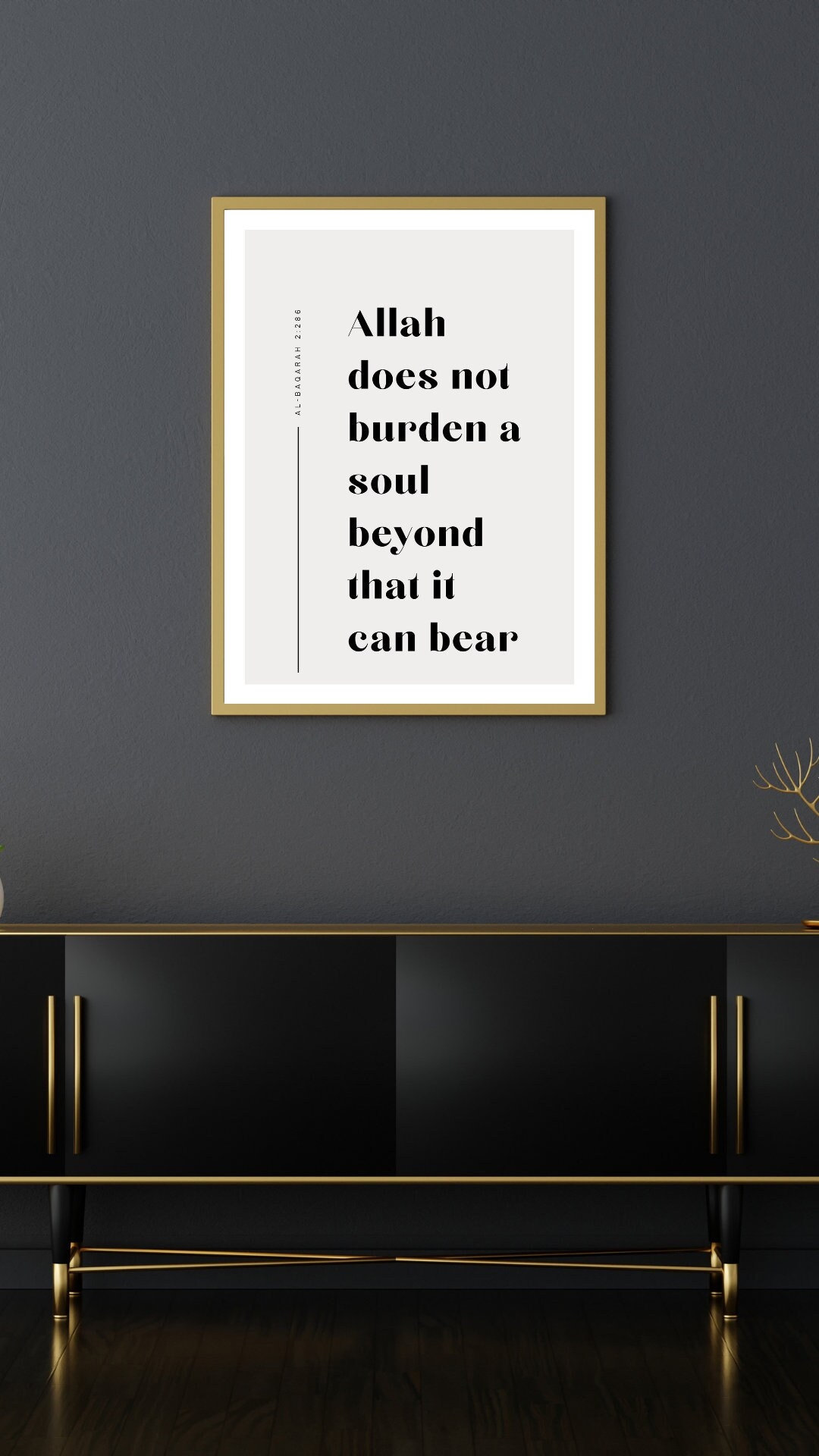 Islamic Wall Art, Islamic Poster, Islamic Gifts, Muslim Quote, Modern ...