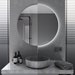 Handmade Round LED Mirror for Bathroom, Led Vanity Mirror, Modern ...