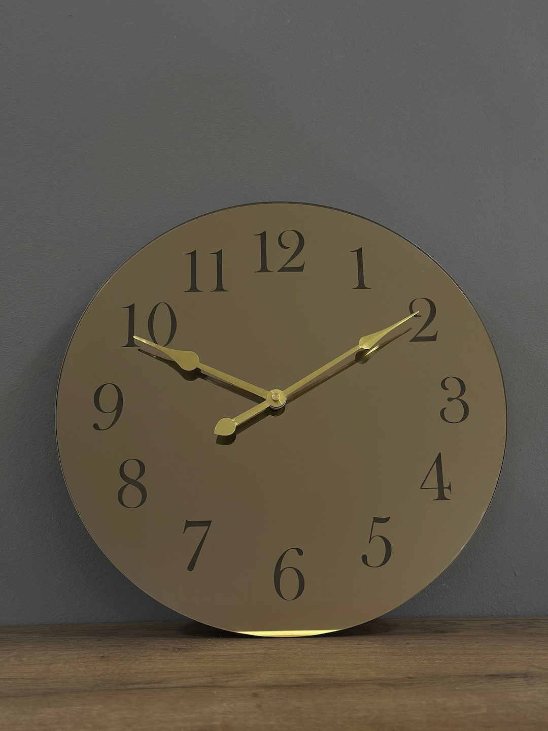 Modern Wall Mirror Clock, Wall Decor, Office Decor, Home Decor, Gift ...