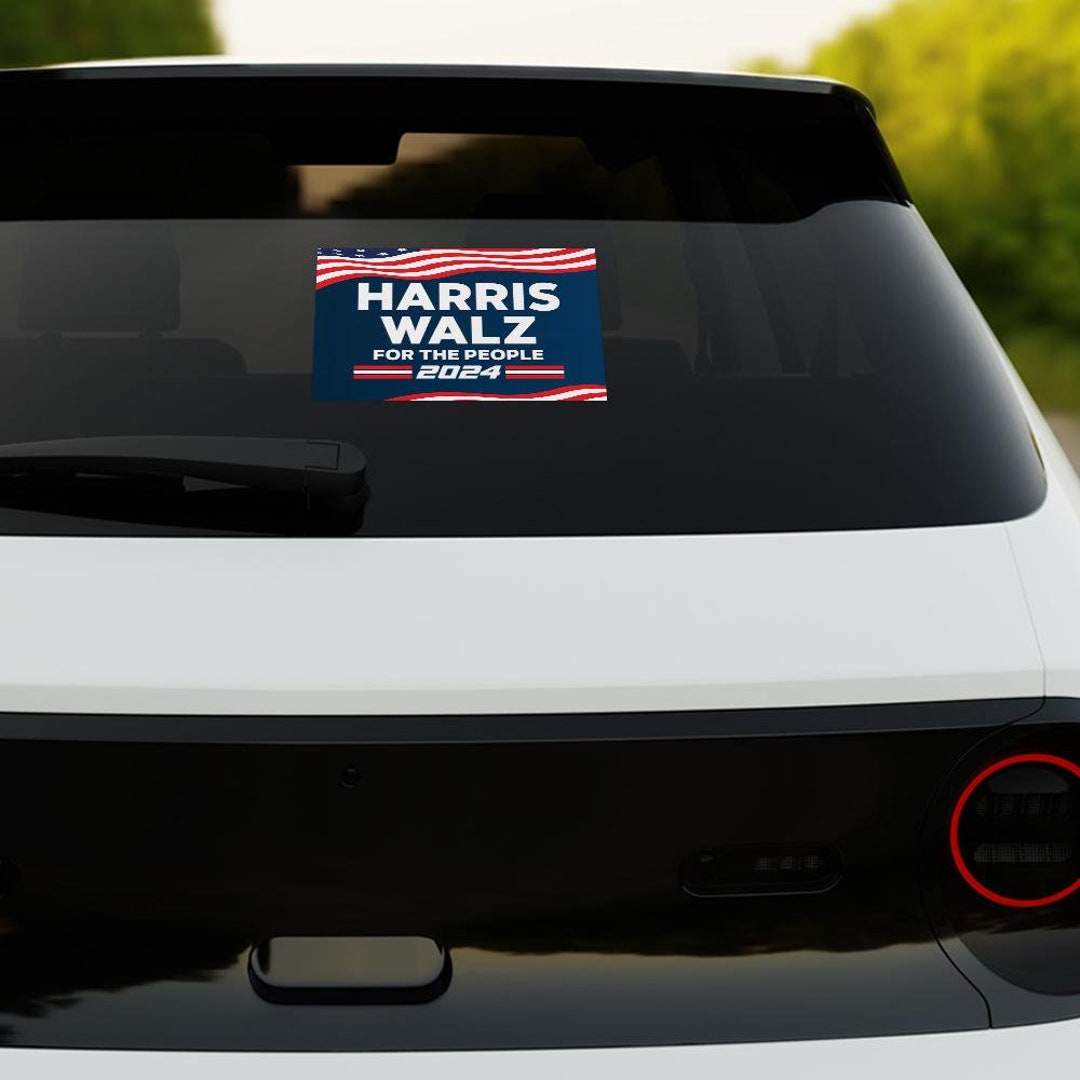 Harris Walz Car 2024 Kamala Harris Bumper Sticker/kamala Harris Tim ...