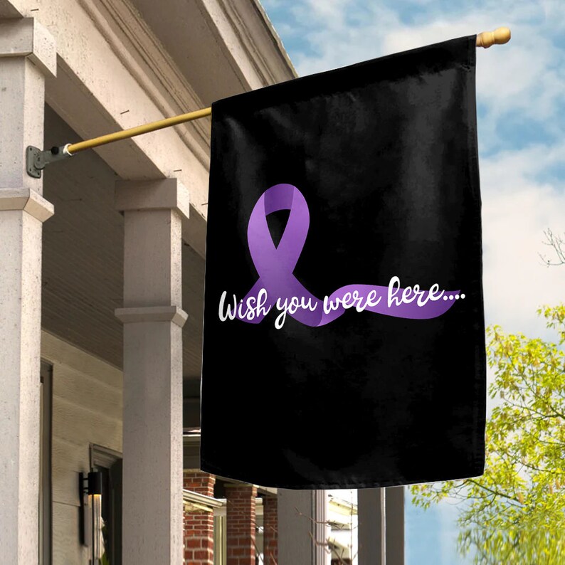 Overdose Awareness Flag Garden Yard Flag, Welcome House Flag, Banners ...