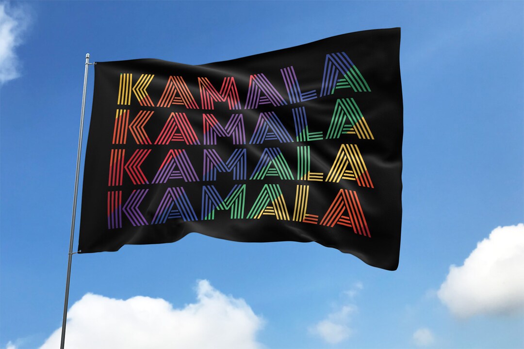 2024 Kamala Harris Let's Finish the Job Flag/president Kamala Harris ...