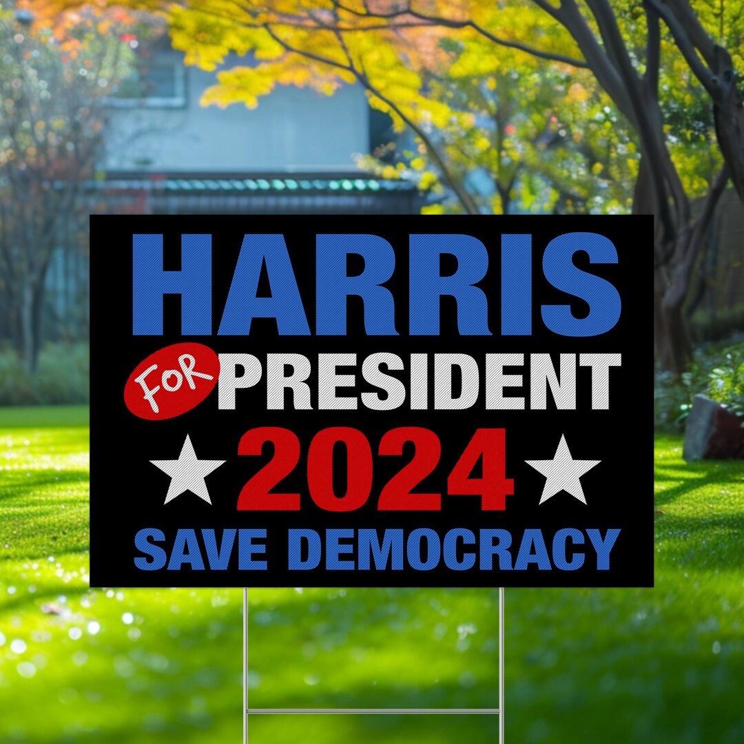 Kamala Harris Let's Finish the Job Flag/president Kamala Harris 2024 ...