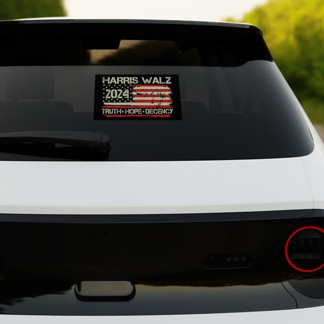 Harris Walz Car 2024 Kamala Harris Bumper Sticker/kamala Harris Tim ...
