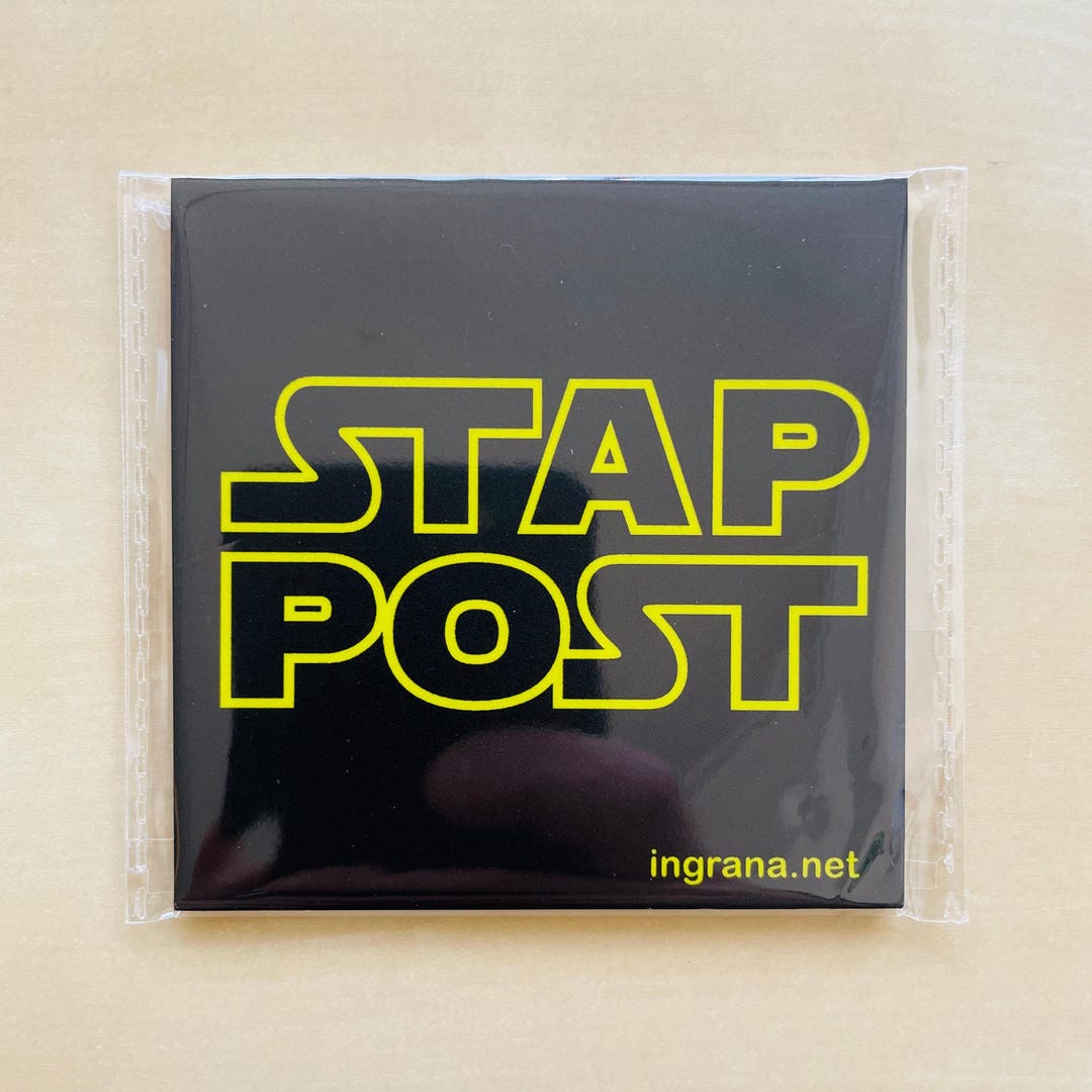 STAP POST Sticker or Magnet - Etsy