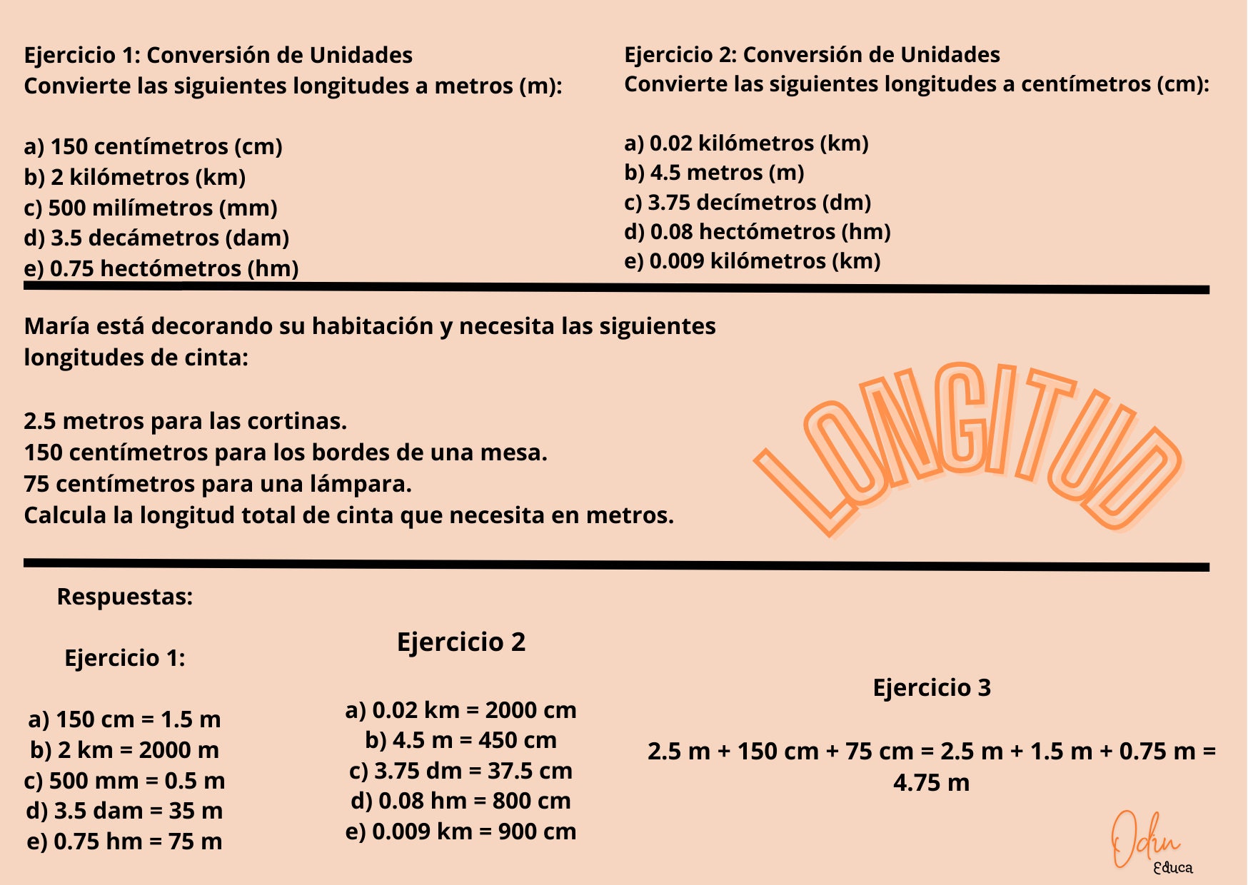 Downloadable Sheets to Work on Units of Measurement With Children, to ...