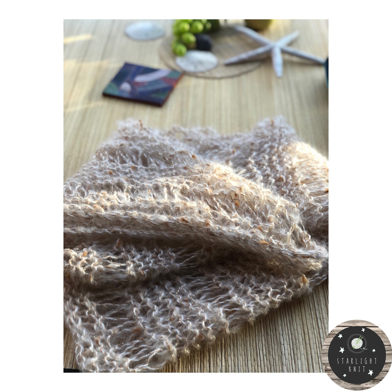 DIY Hand Knit Easy Elegant Lace Shawl Digital Pattern - Etsy