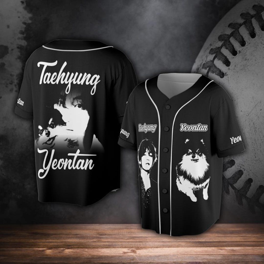 BTS V Kpop Baseball Jersey, Layover Album Shirt, Bangtan Tae Hyung ...