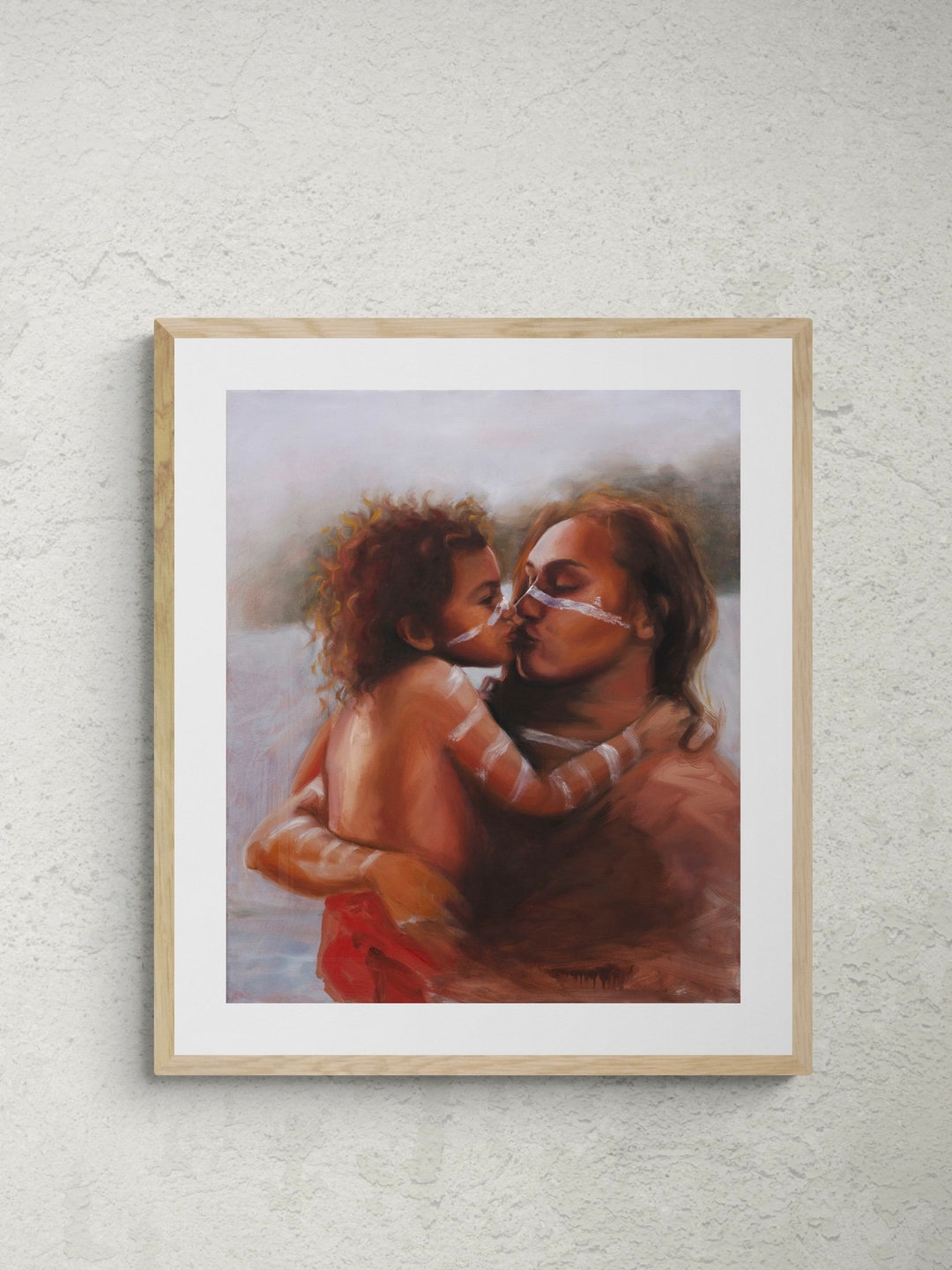 Digital Fine Art Print ‘mother’ by Rachelle Kavanagh. Oil Painting of ...