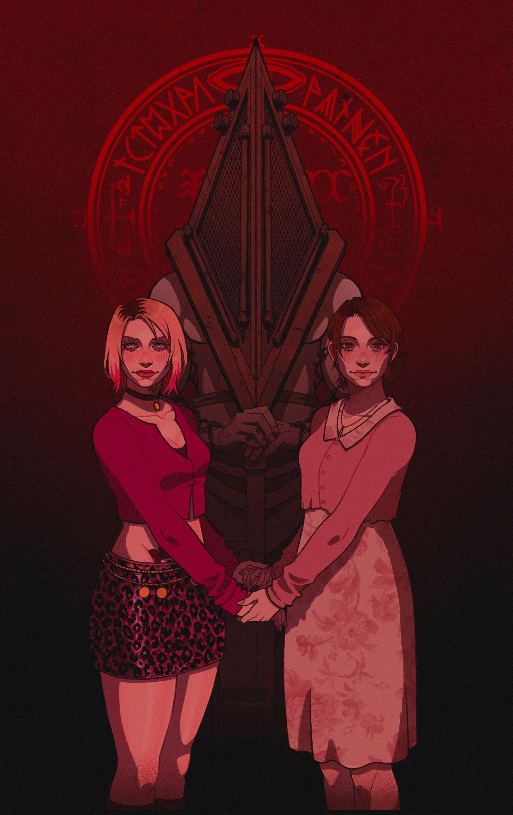 Silent Hill 2 Mary and Maria Printa A4 & A5 - Etsy