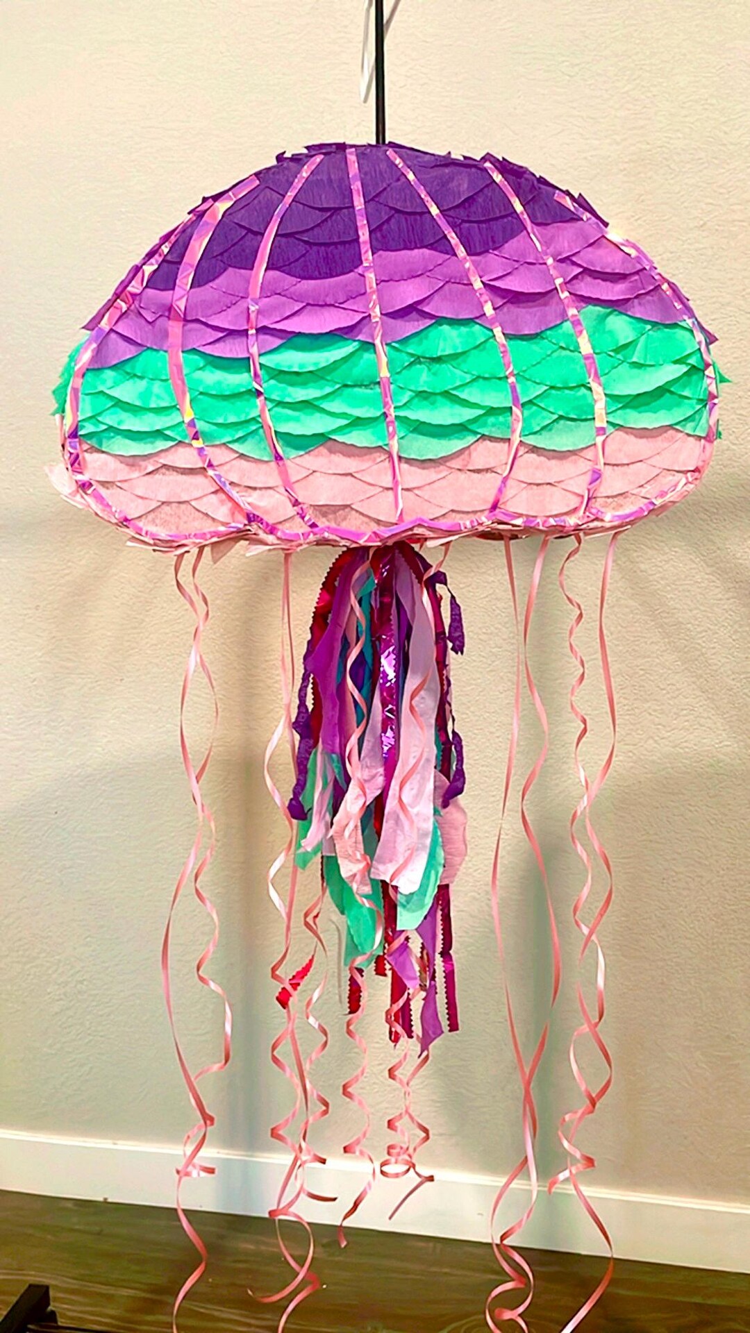 Purple, Pink, and Blue Ombré Jellyfish Piñata - Etsy