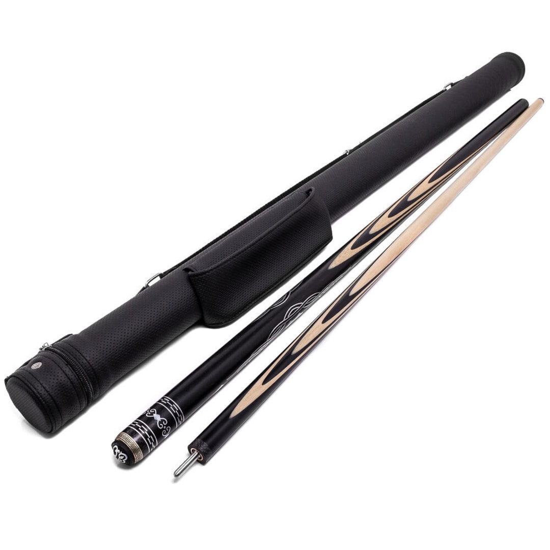 Russian Billiard Cue Eben Long Cut + Silver and Mother-of-pearl Inlay ...