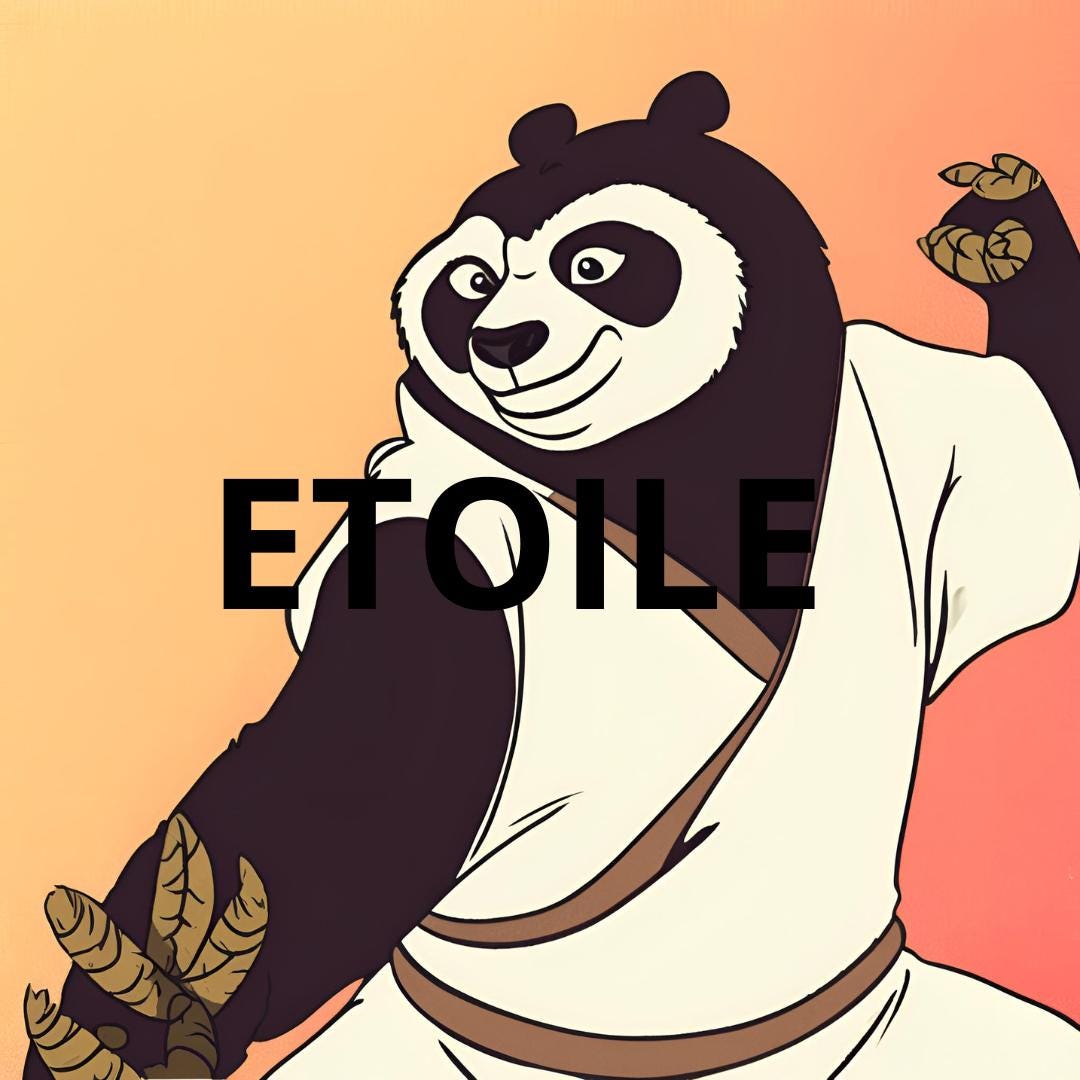 Kung Fu Panda Stickers Clip Art Ai Design Personalization PNG - Etsy