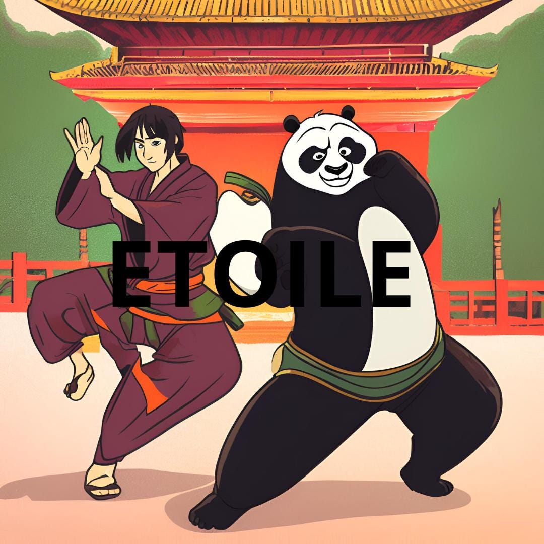 Kung Fu Panda Stickers Clip Art Ai Design Personalization PNG - Etsy