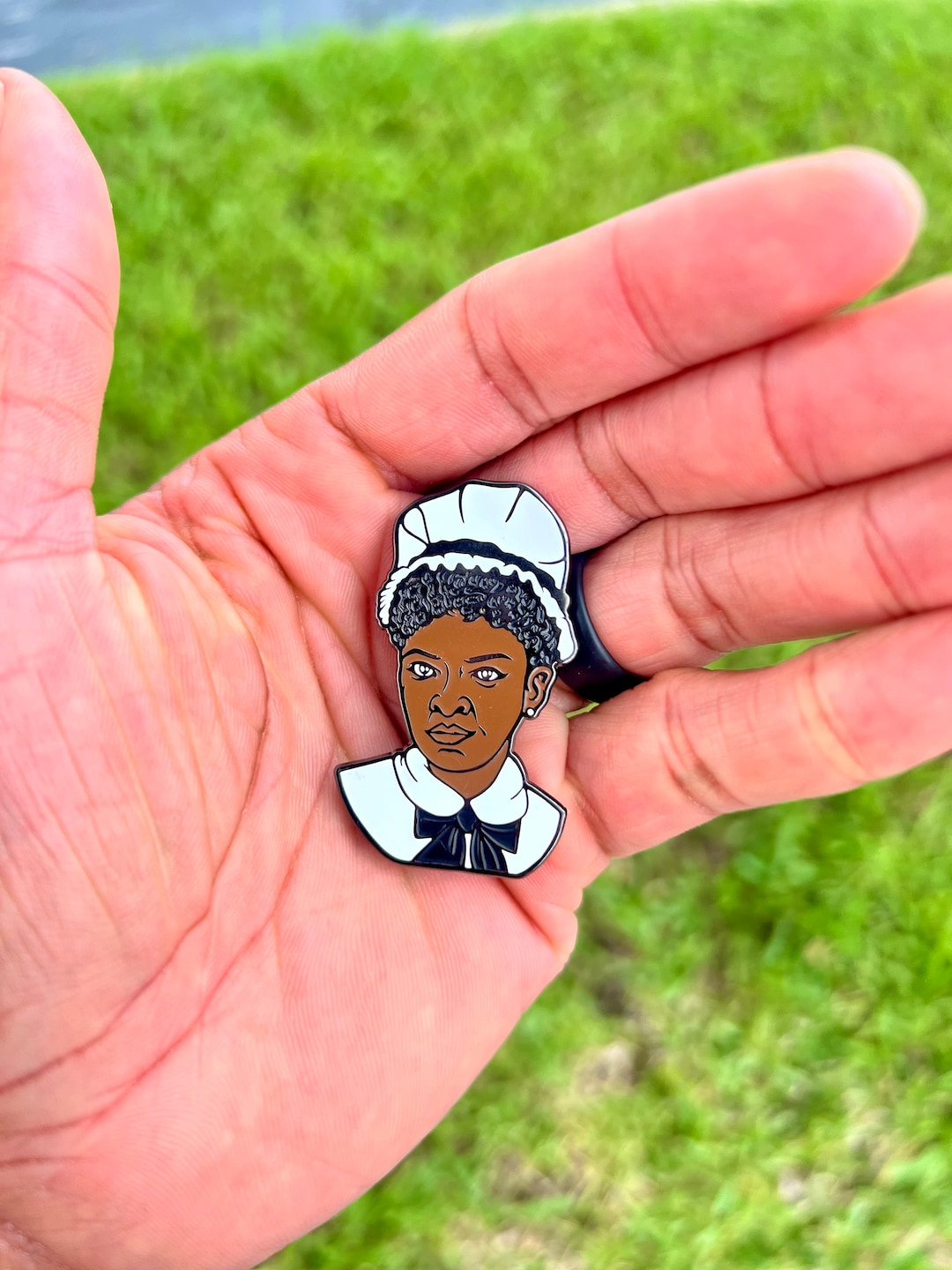 Mary Eliza Mahoney - Hard Enamel Pin, Medical, Nurse, Black Nurse ...