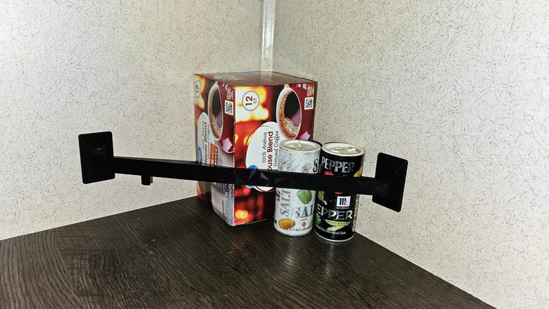 4 Pack- Corner Shelf Support Bar for RV, Camper, Cabinet, Storage - 100 ...