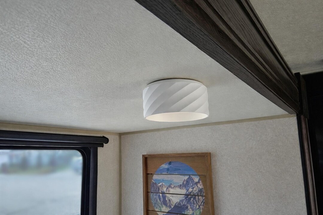 RV Camper Lamp Shades With a "twist" - for 4.5" Round Leds (6 Pack) - Etsy