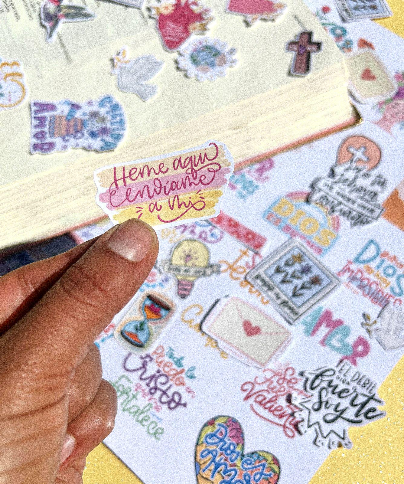 Stickers para biblia. versículos bíblicos, stickers cristianos - Etsy ...