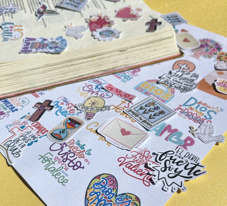 Bible Stickers. Bible Verses, Christian Stickers - Etsy
