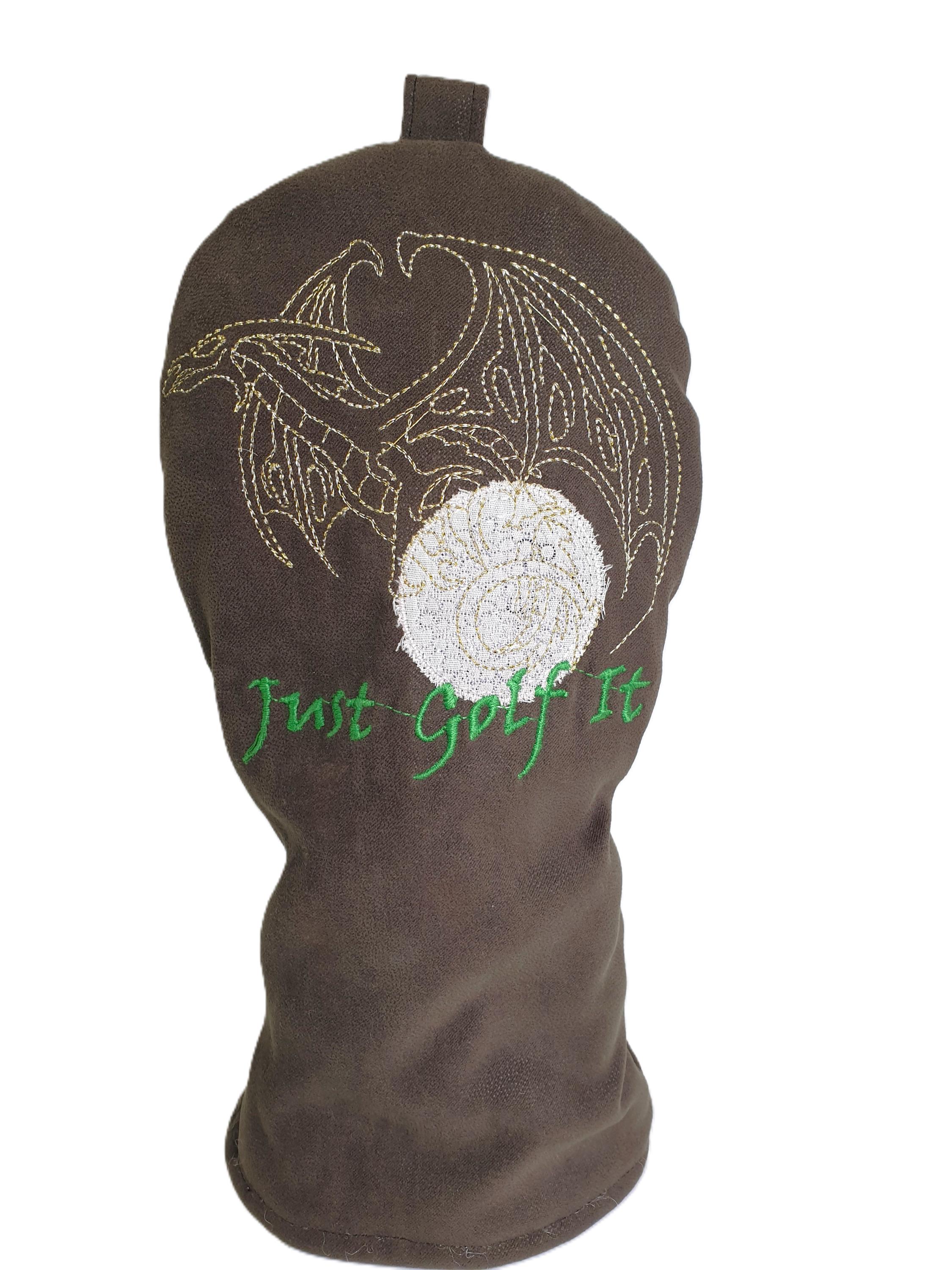 Golf Club Headcover Dragon Set Driver Wood Hybrid Blade Putter Decor ...