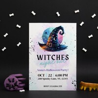 Spooktacular Halloween Party Invitation, Spooky Pumpkin Invite, Spooky ...