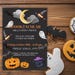 Editable Halloween Birthday Invitation Halloween Ghost Invitation ...