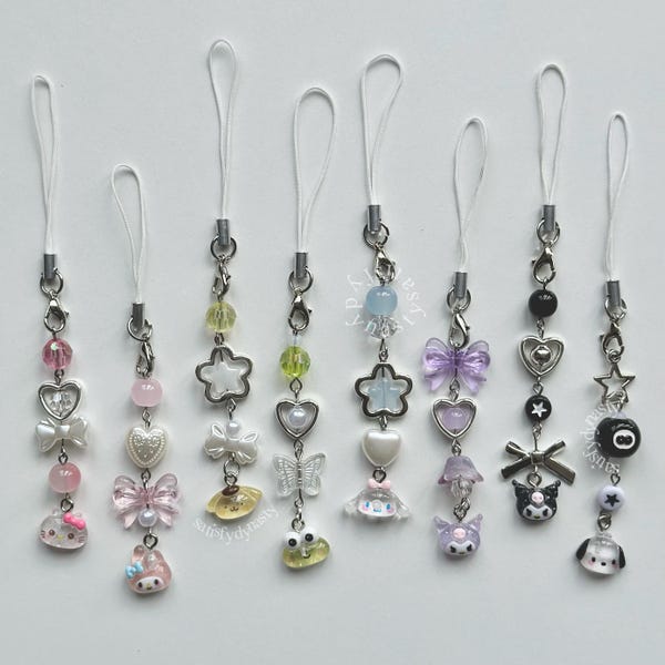 Phone Charm - Etsy