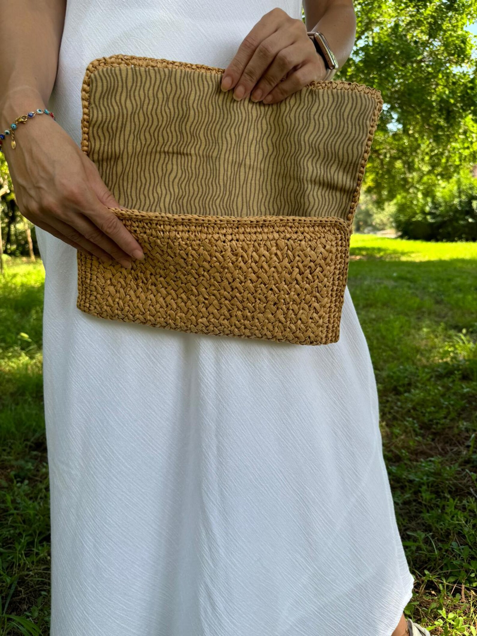 Raffia Summer Clutch Bag, Straw Clutches, Raffia Clutch Bag, Beach ...