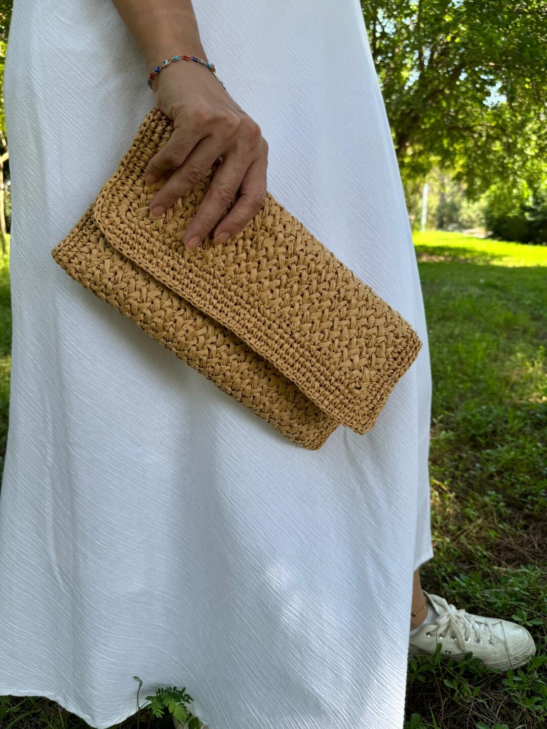 Raffia Summer Clutch Bag, Straw Clutches, Raffia Clutch Bag, Beach ...
