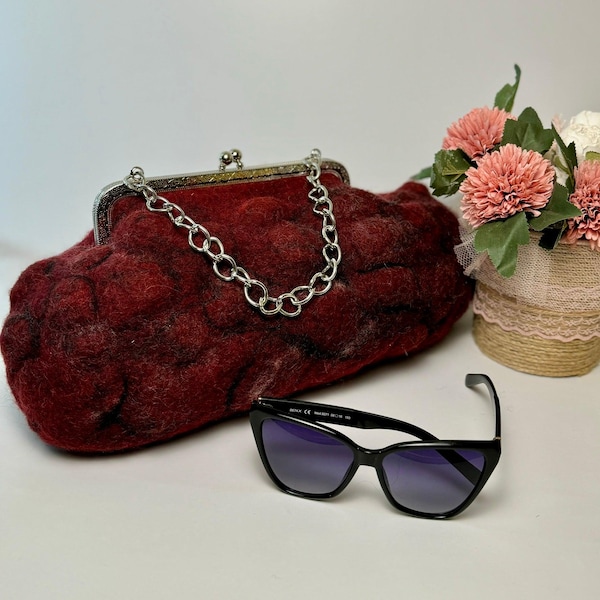 Felted Handbag - Etsy
