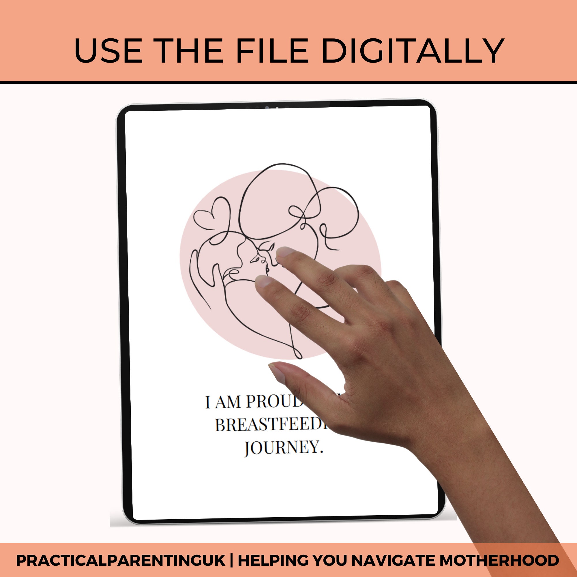 Printable Breastfeeding Affirmation Cards: New Mom Support (digital ...