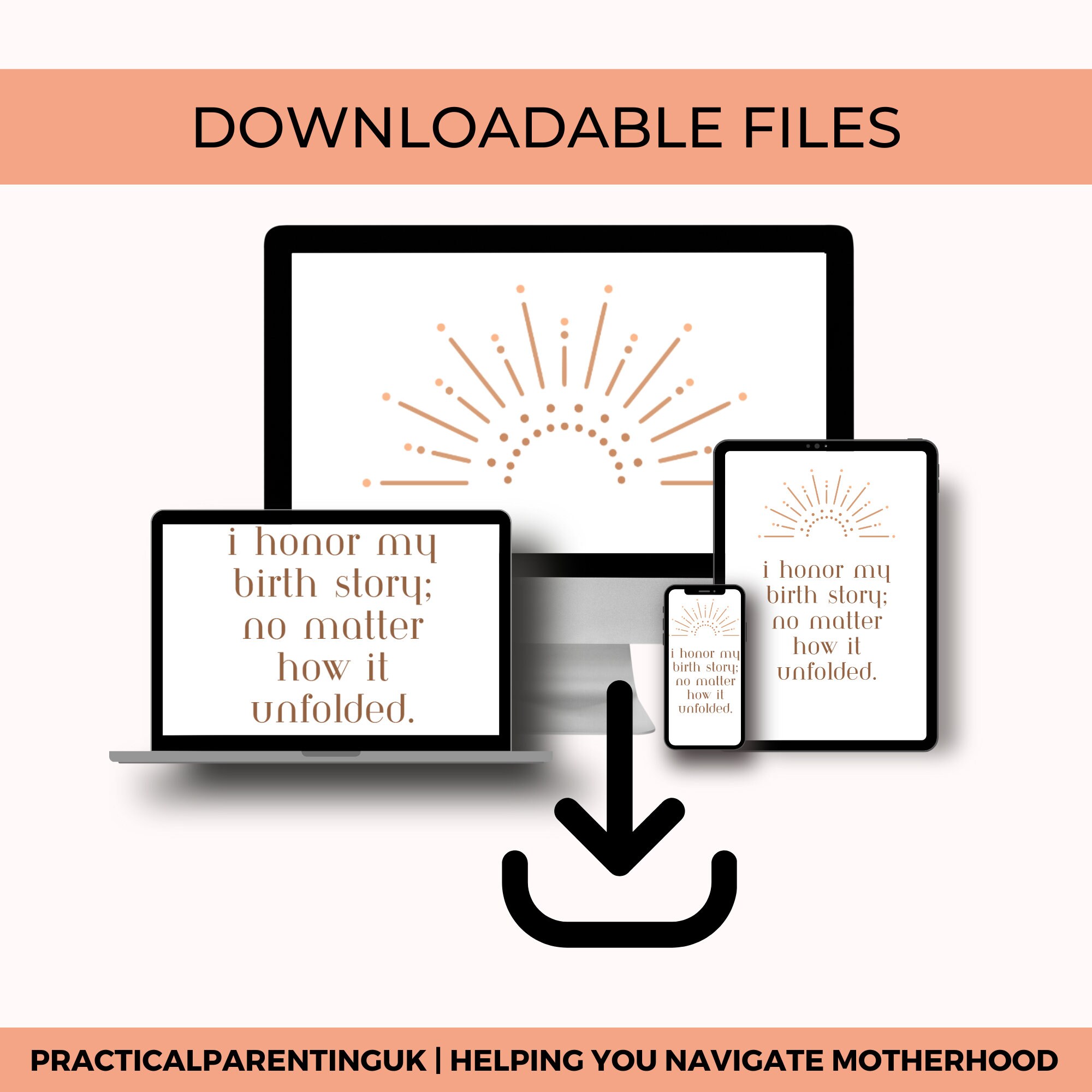 Positive C-section Caesarean Section Birth Affirmation Cards ...