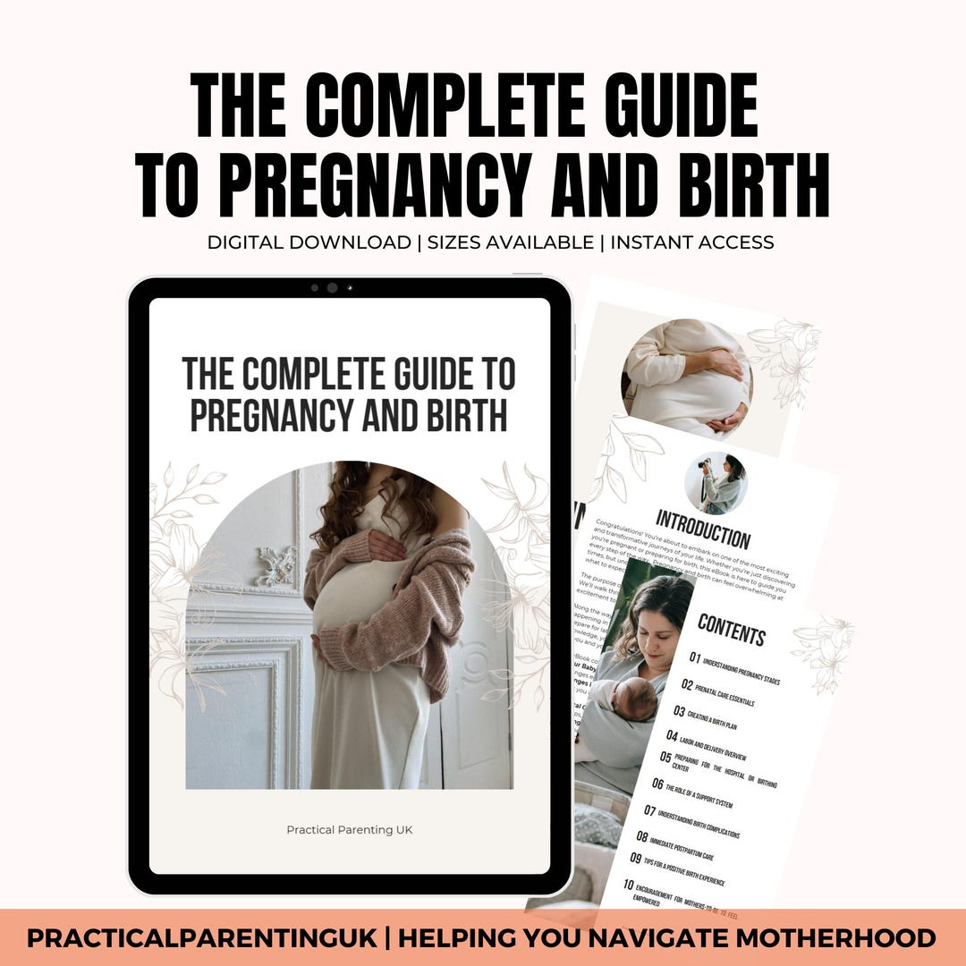 The Complete Guide to Pregnancy & Birth Ebook Doula Client Workbook ...