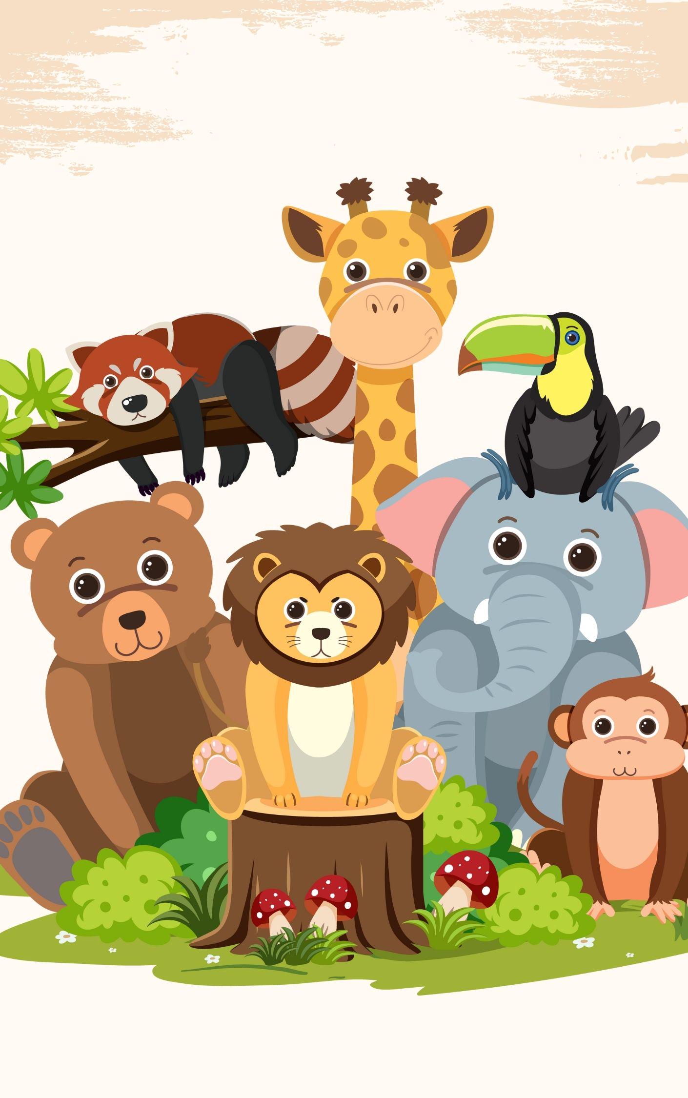 100+ Pages of Fun! the Ultimate Animal Coloring Ebook for Kids – Spark ...