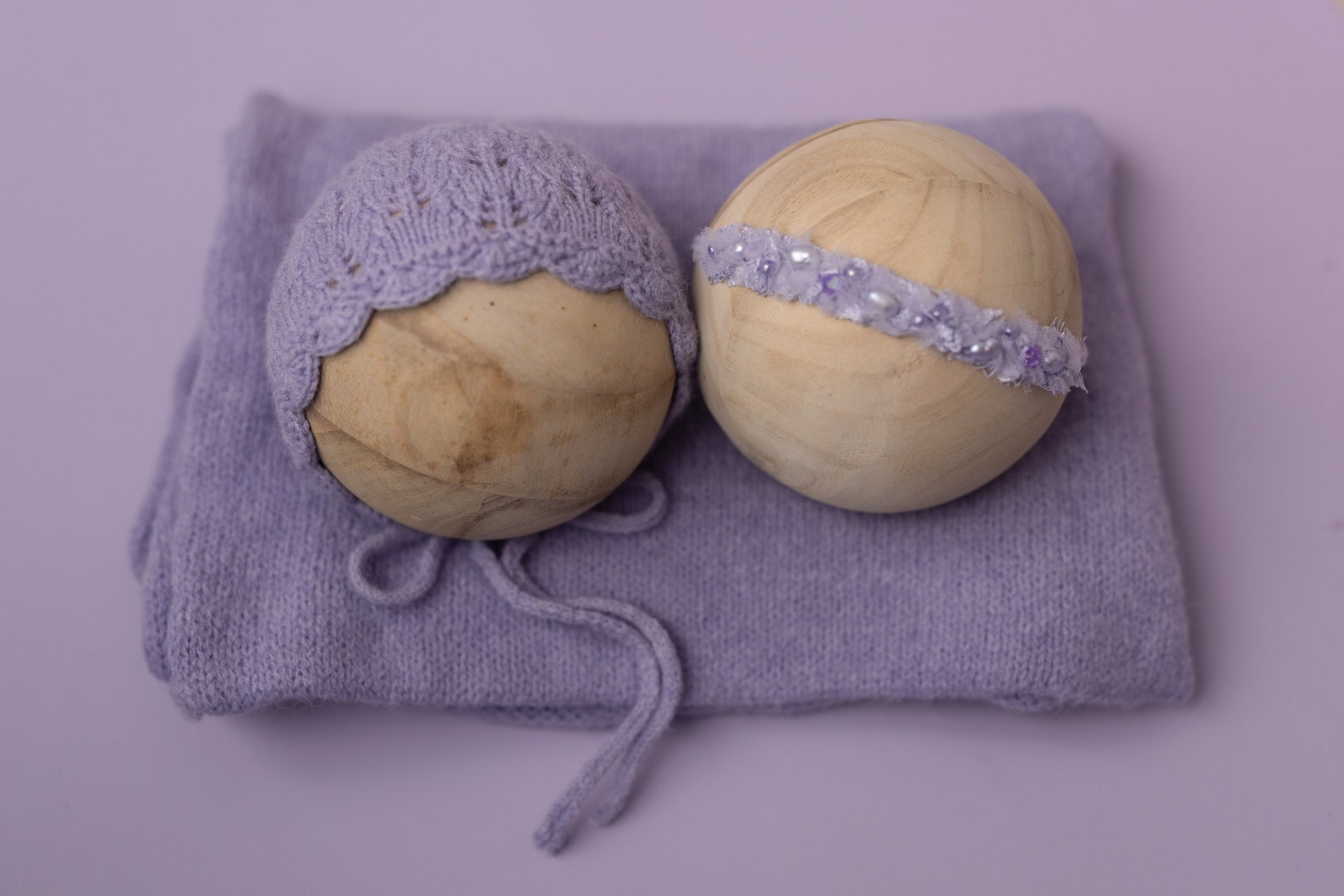 Lavender Newborn Props Set, Newborn Photo Set, Newborn Baby Props ...