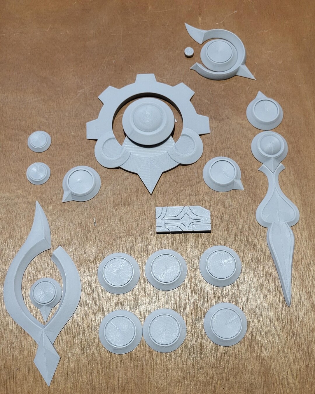 Misha Cosplay Honkai Star Rail Clothing Accessories , Unassembled 3d ...