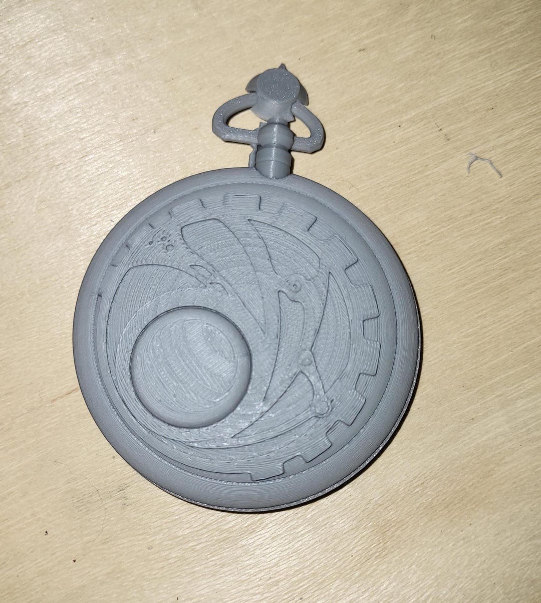 Misha Cosplay, Pocket Watch Cosplay Prop , PLA 3d Printed , Unpainted ...