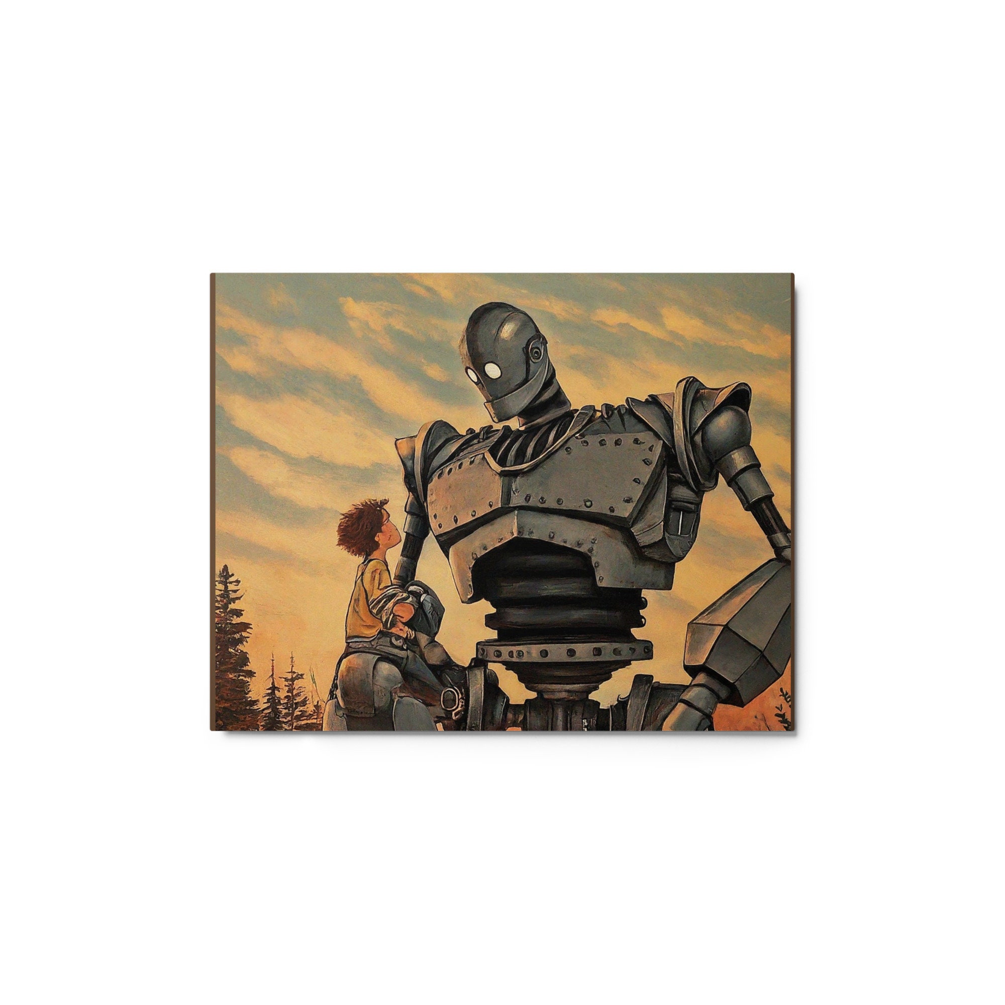 Iron Giant Metal Poster, Movie Poster - Etsy