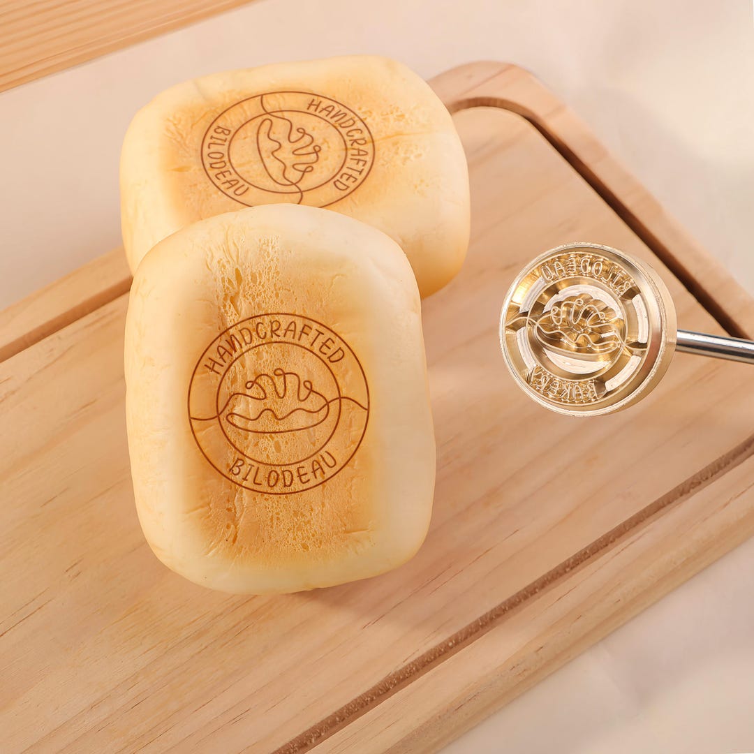 Custom Sourdough Bread Branding Iron, Personalized Bread Logo Stamp ...