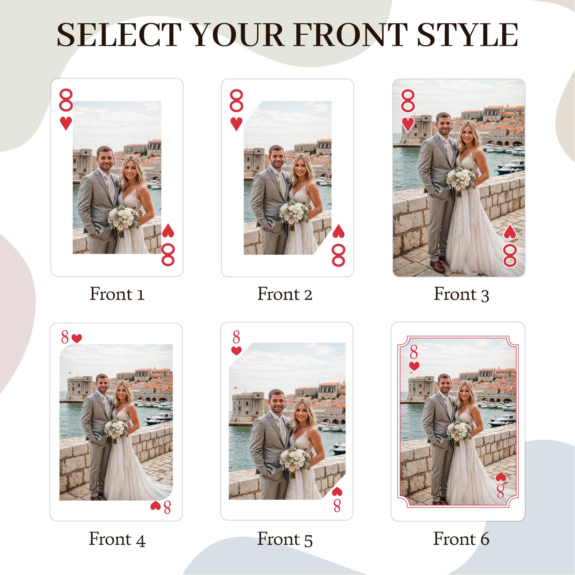 Personalized Playing Cards, Custom Playing Cards Box Set, Christmas ...