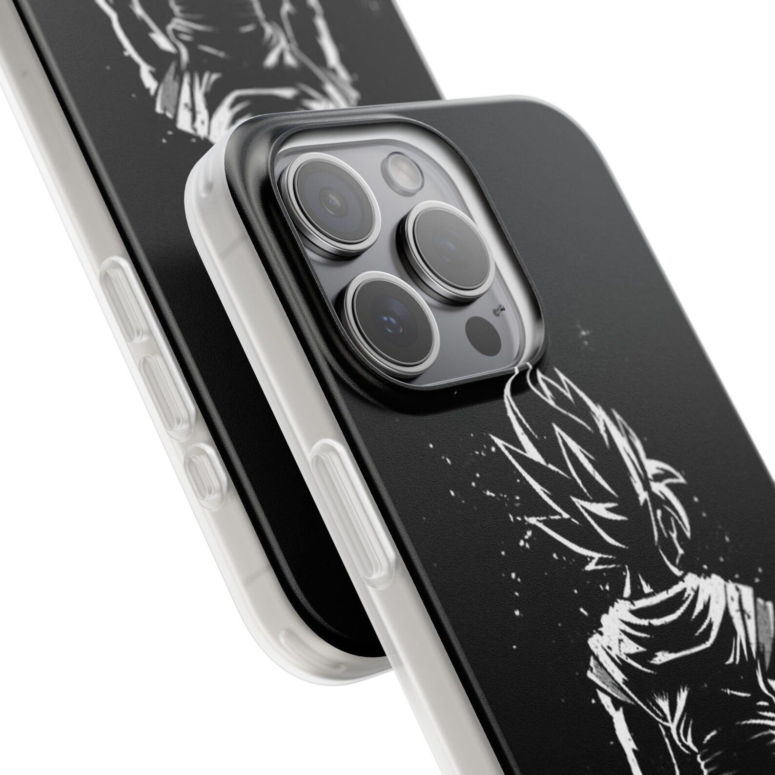 Goku Outline as Super Saiyan Dragon Ball Z Iphone/samsung Galaxy Flexi ...