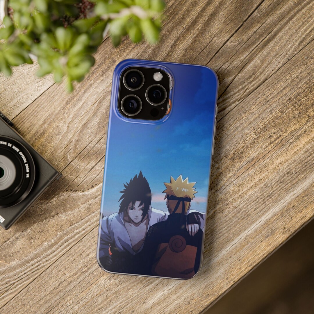 Naruto Uzumaki and Sasuke Uchiha Naruto Shippuden Flexi Cases Iphone ...