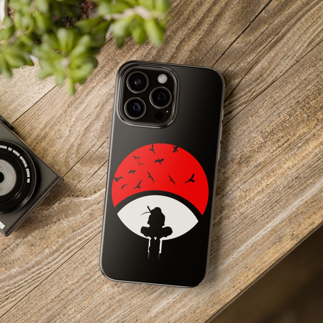 Itachi Uchiha Within the Uchiha Crest Naruto Shippuden Flexi Cases ...